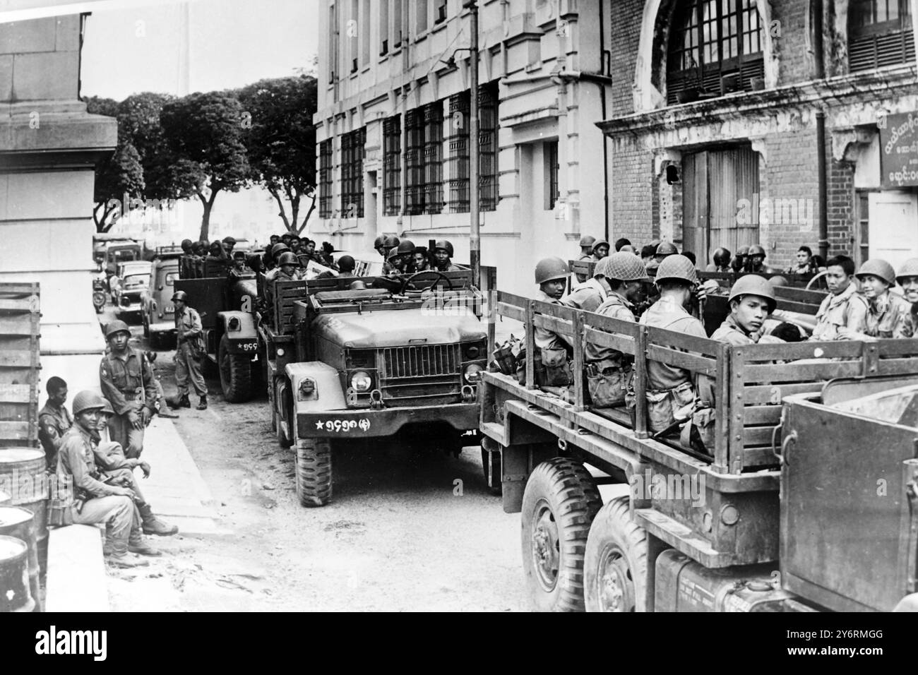 General ne win hi-res stock photography and images - Alamy