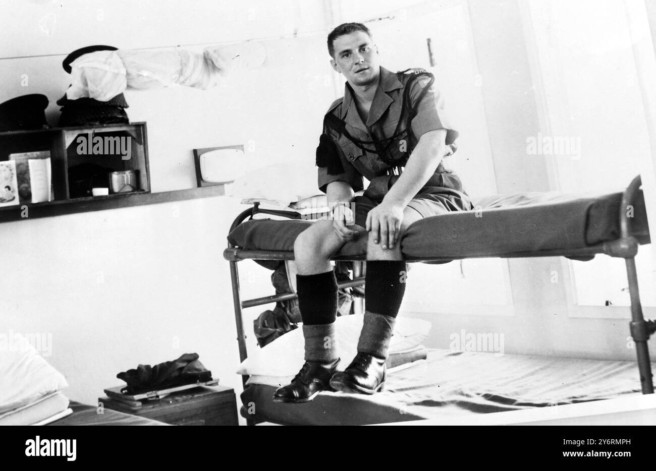 PETER SHEPHERD P SOLDIER IN MALACCA / 2 MARCH 1962 Stock Photo - Alamy