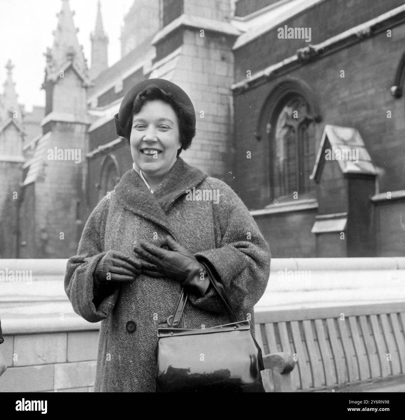 ALICE BACON AT HOUSE OF COMMONS / 27 FEBRUARY 1962 Stock Photo - Alamy