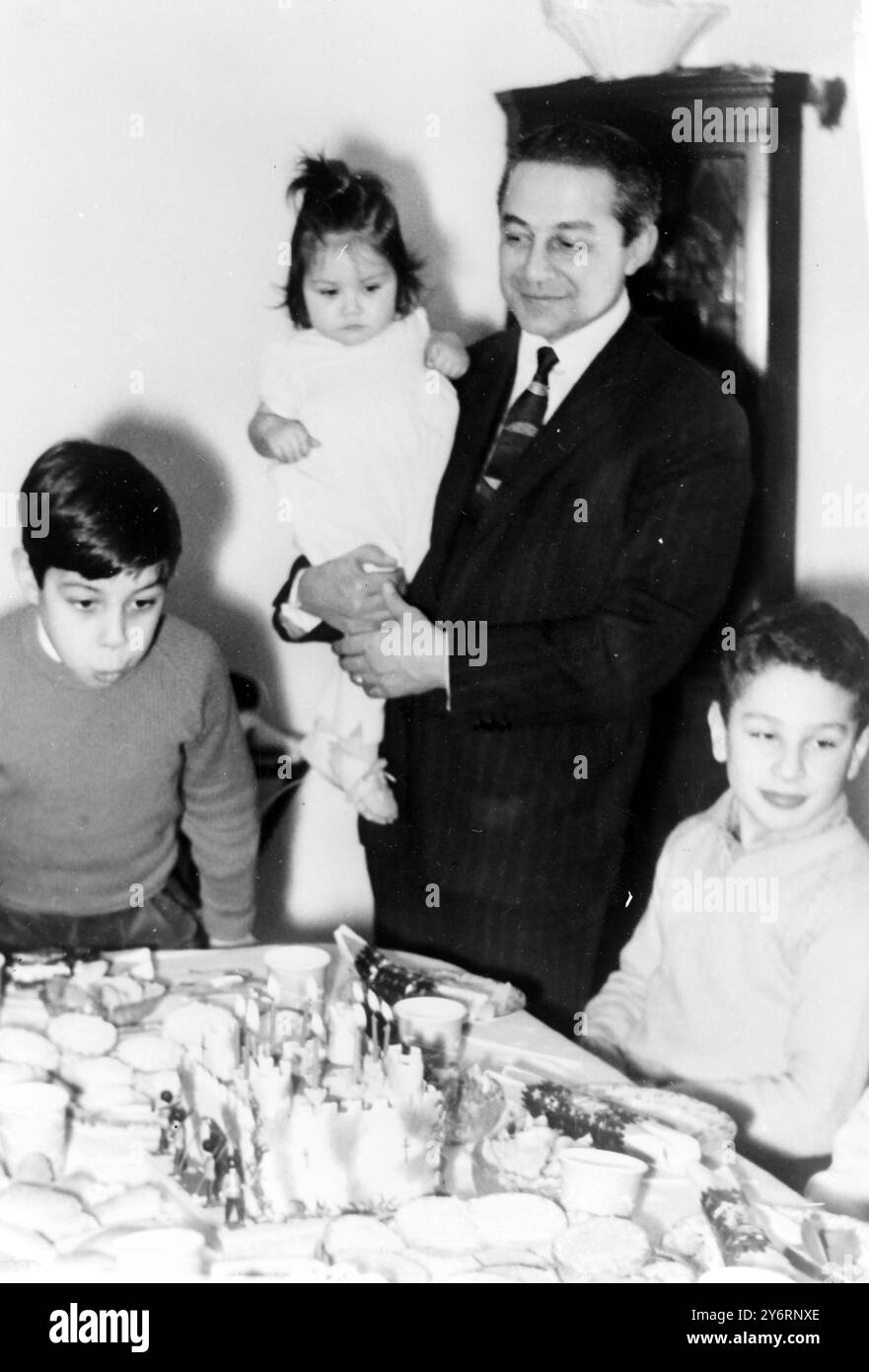 FATHER CECIL VAYISOGLU WITH ALEV AND HIS BROTHER / 24 FEBRUARY 1962 ...