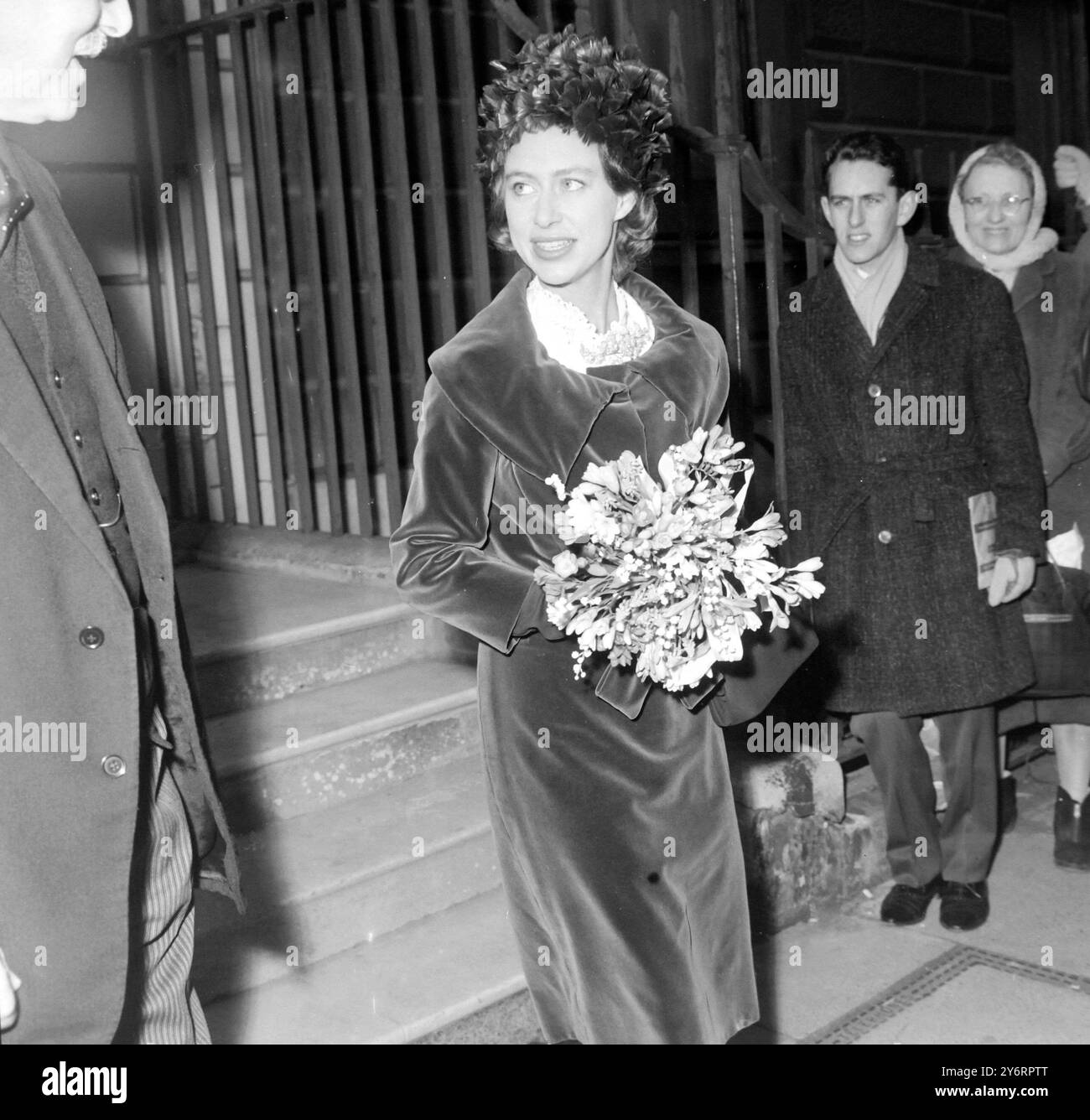 PRINCESS MARGARET ROSE AT TOWN AND COUNTRY COLOURS EXHIBITION 22 ...