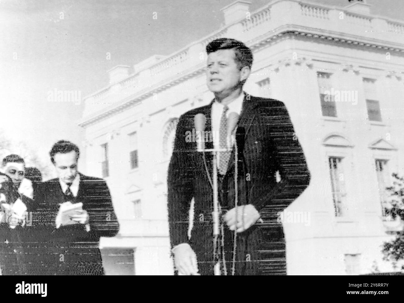 US AMERICAN PRESIDENT JOHN F KENNEDY SPEECH RE GLENN SPACE FLIGHT / 21 ...