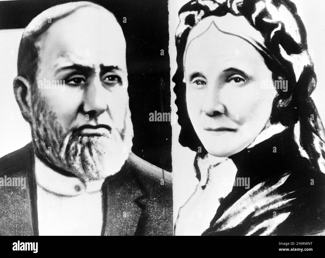 ELIZA DAVIDSON AND WILLIAM ROCKEFELLER / 10 FEBRUARY 1962 Stock Photo ...