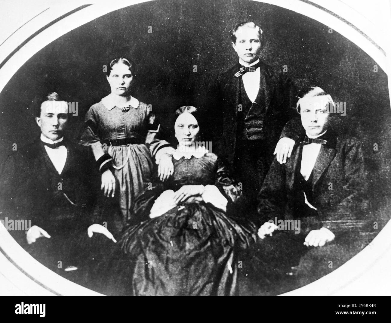 JOHN D ROCKEFELLER WITH HIS FAMILY / 10 FEBRUARY 1962 Stock Photo - Alamy