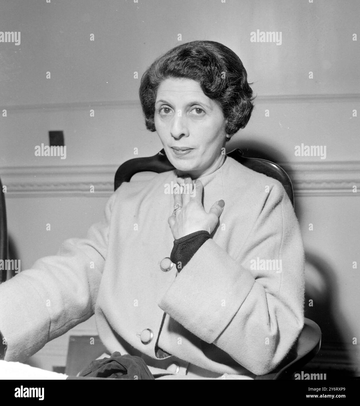 MANSELL GUY FOUNDER COBHAM HALL SCHOOL / 7 FEBRUARY 1962 Stock Photo ...