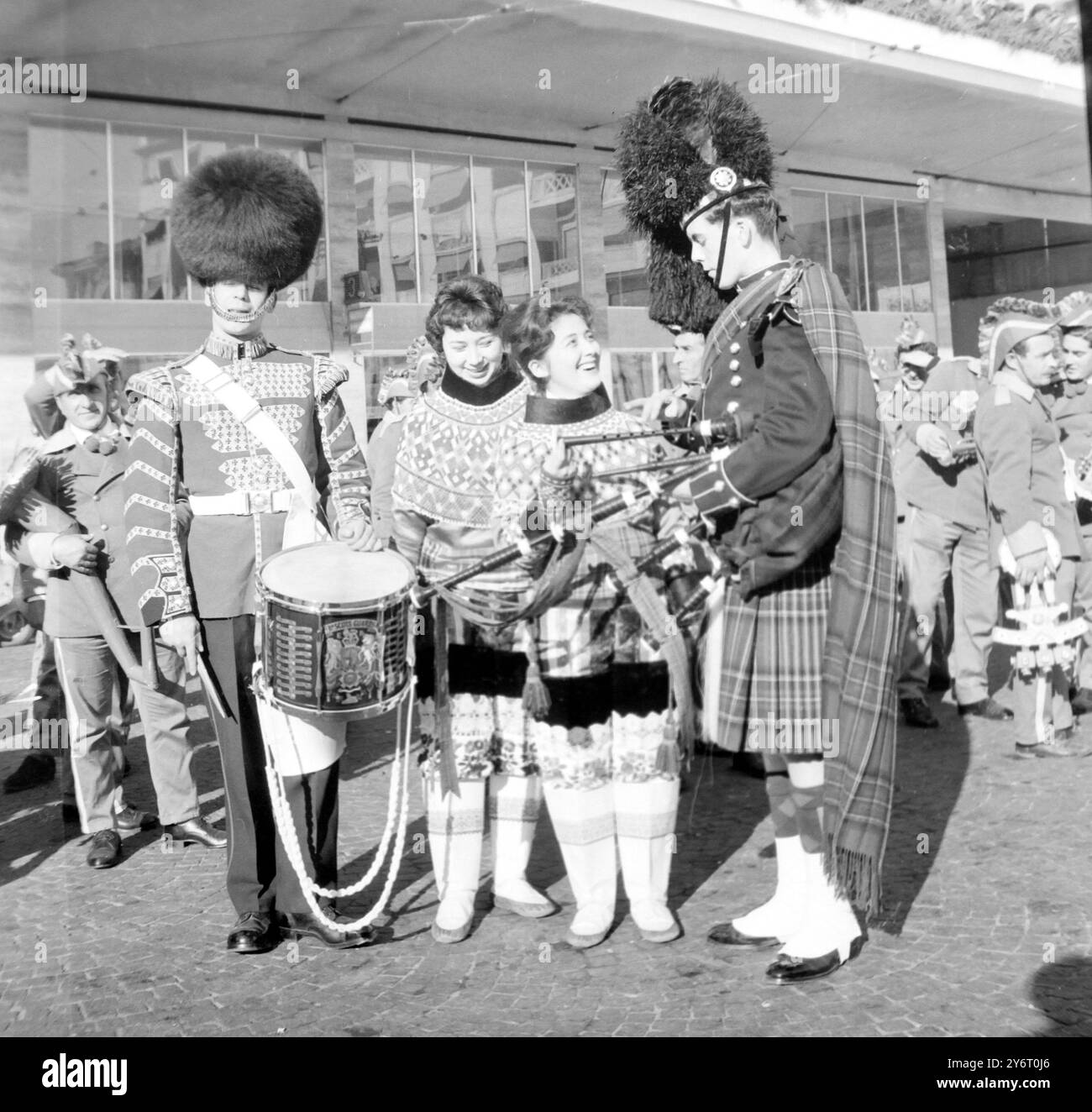 ANNUAL FLOWER DANCE IN SAN REMO 1 FEBRUARY 1962 Stock Photo - Alamy