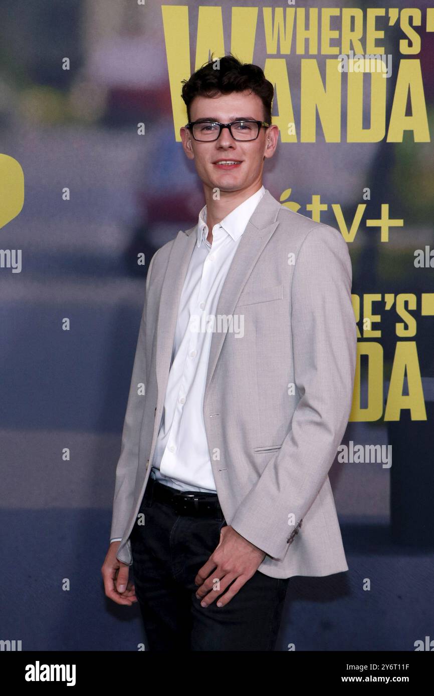 Leo Simon at the Berlin premiere of Where's Wanda at the Delphi ...