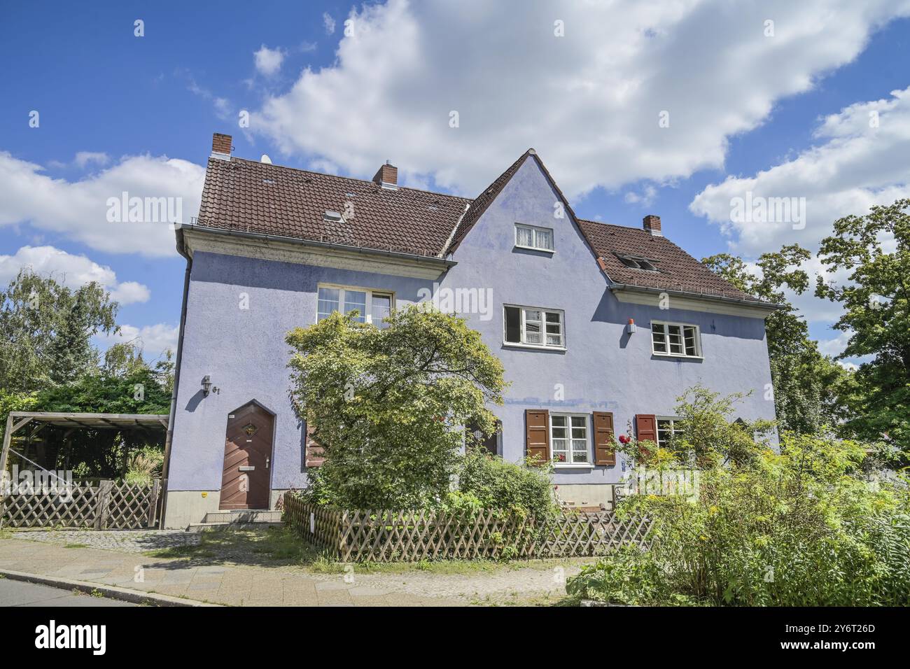 Residential building, Hanne Nuete, Schulle Eck, Hufeisensiedlung, Britz ...