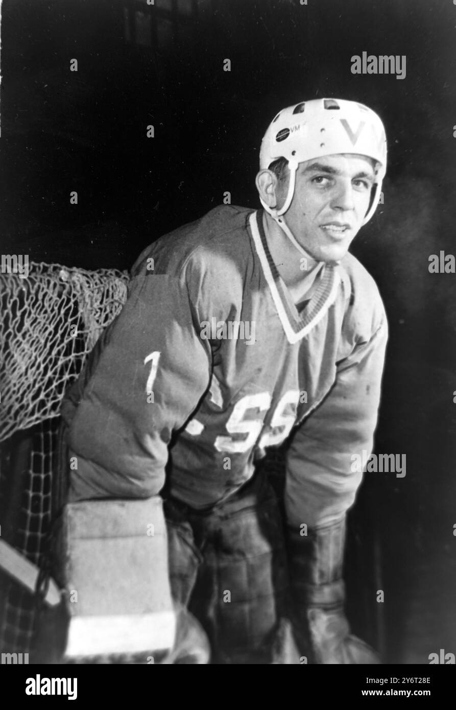 JOSEF MIKOLAS - ICE HOCKEY CZECH NATIONAL CHAMPIONS 25 JANUARY 1962 ...