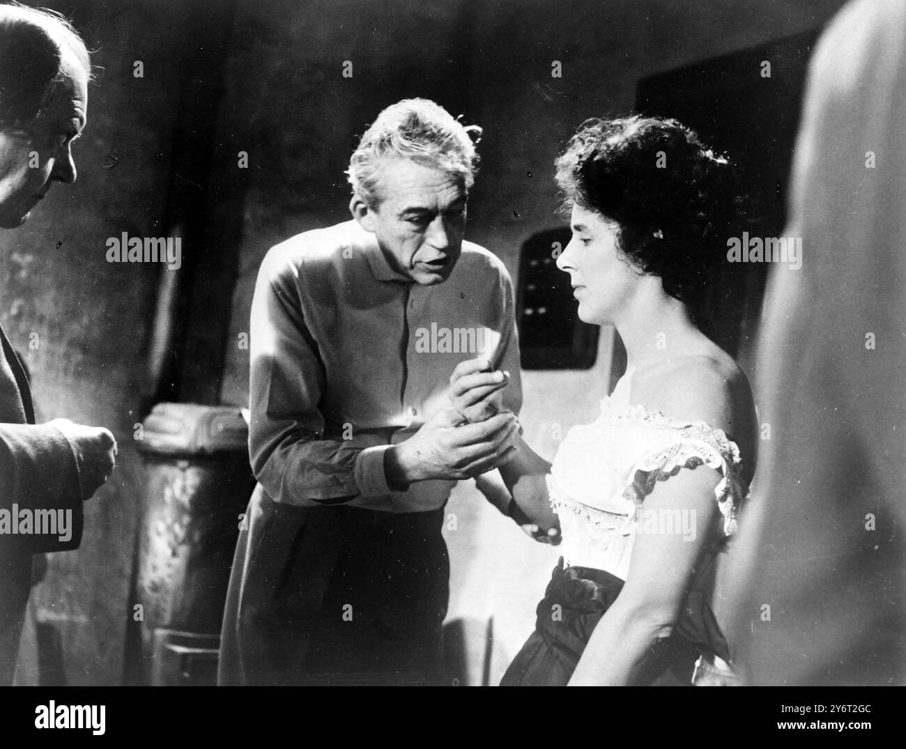 ACTOR JOHN HUSTON FILM OF FRUED / 23 JANUARY 1962 Stock Photo - Alamy