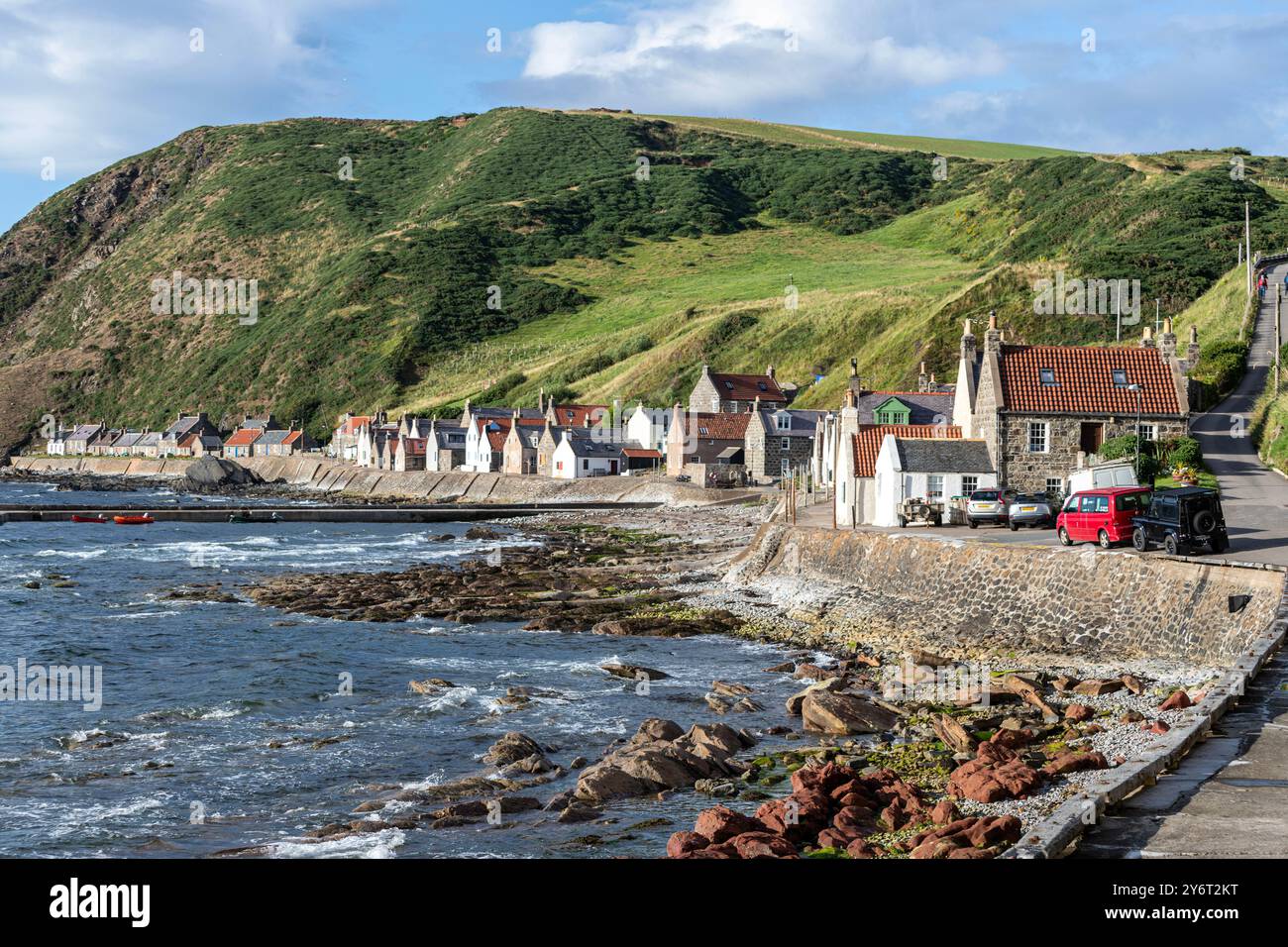 Crovie is a small village in Aberdeenshire, Scotland, UK Stock Photo ...