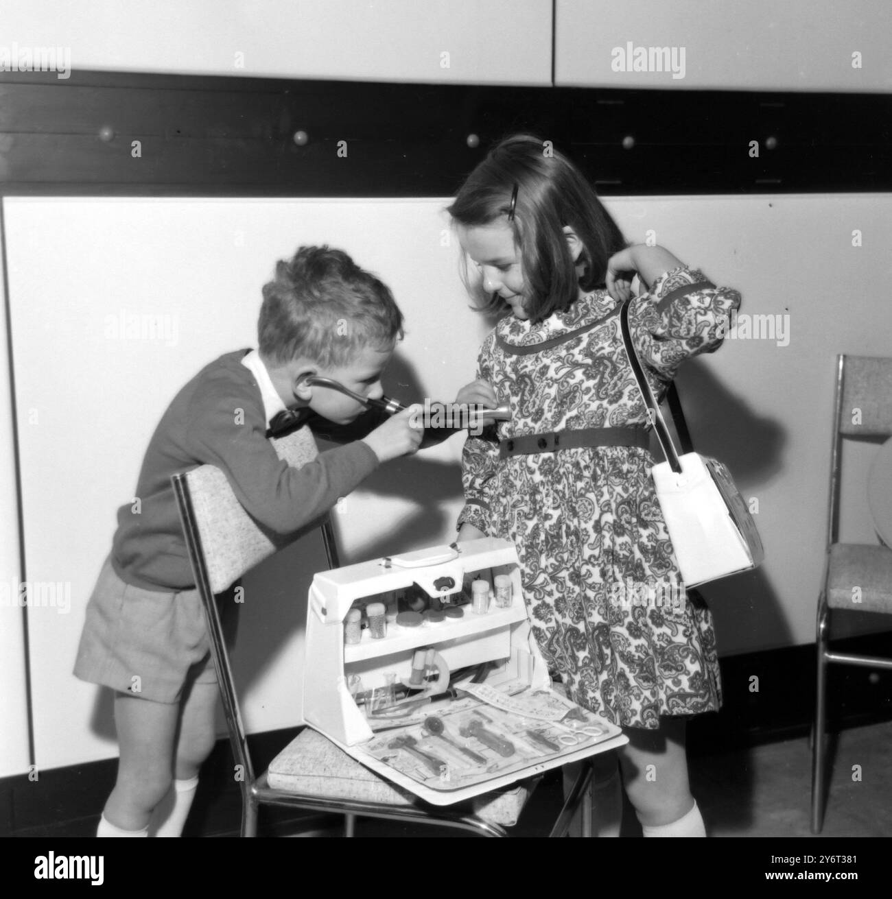 1960s toys Black and White Stock Photos & Images - Alamy