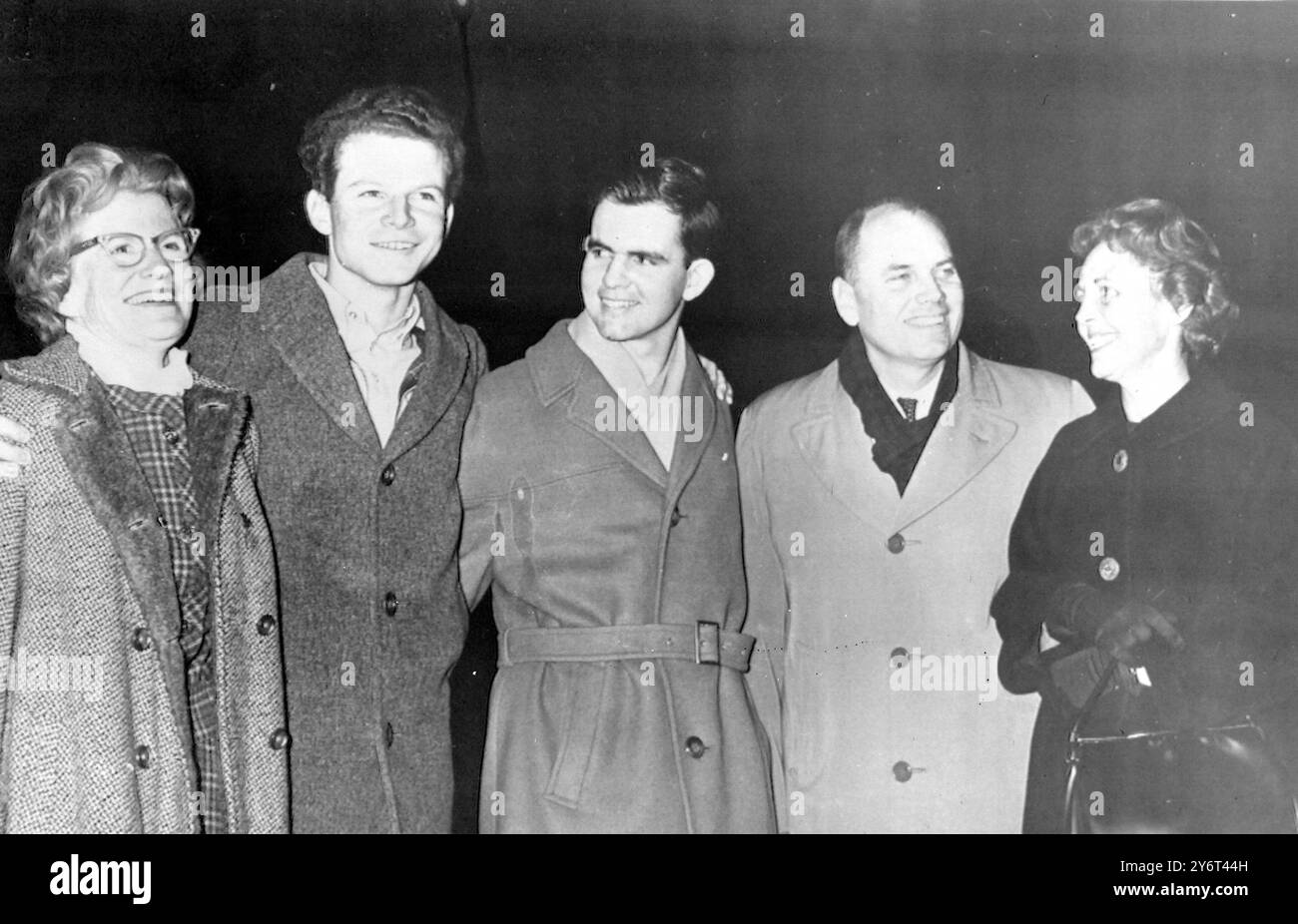 GILBERT FERREY WITH VICTOR PANKEY RELEASED FROM PRISON - PICTURED WITH ...