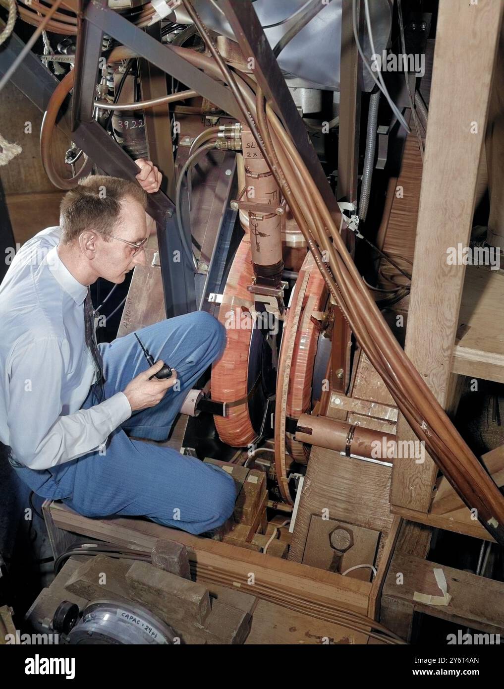 Owen Chamberlain, American Physicist Stock Photo - Alamy