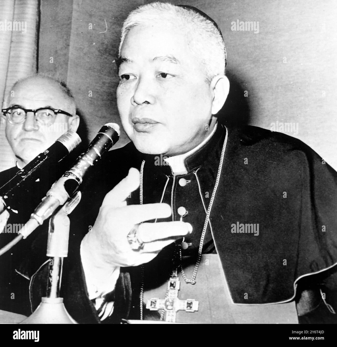 VIETNAMESE BISHOP - THUC NGO DINH DIEM NGO DINH / 10 JANUARY 1962 Stock ...