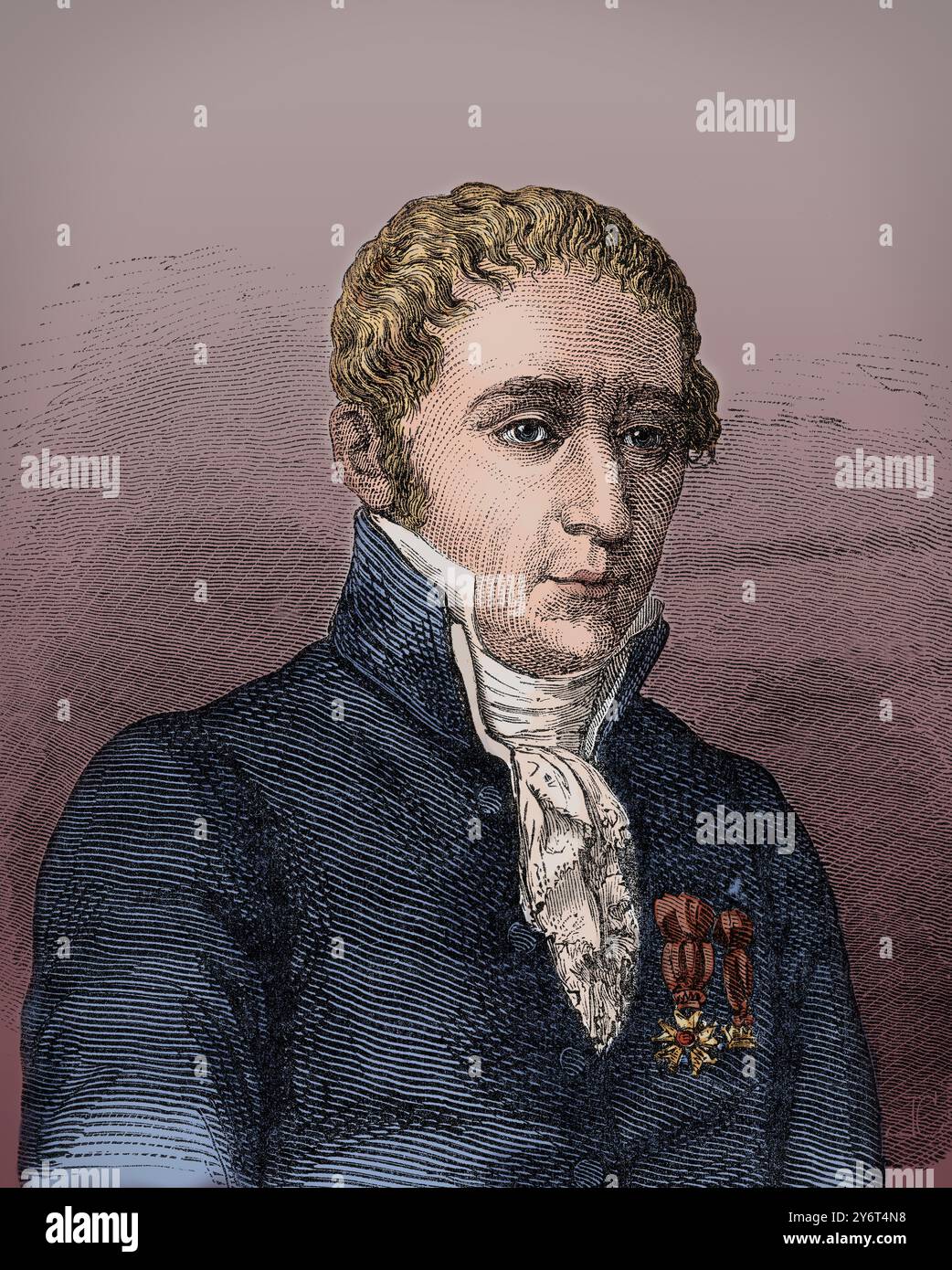 Alessandro Volta, Italian Physicist Stock Photo - Alamy