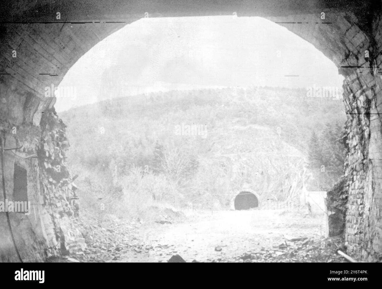 AIR RAID SHELTER FOR ADENAUER AND GERMAN CABINET 10 JANUARY 1962 Stock ...