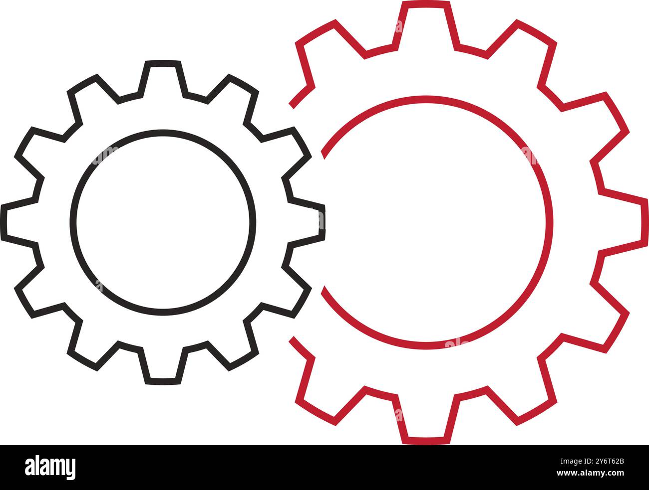 Gear logo vector illustration template design Stock Vector Image & Art ...