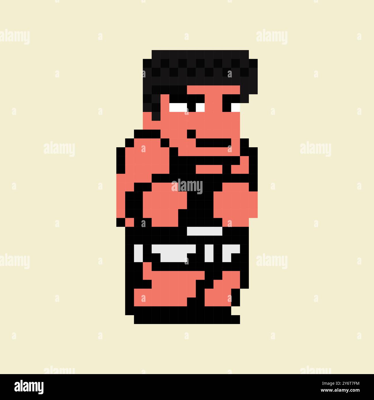 Chracter 2D, style beat 'em up, Japan, Lifestyle, Fighter, Japan UFC ...