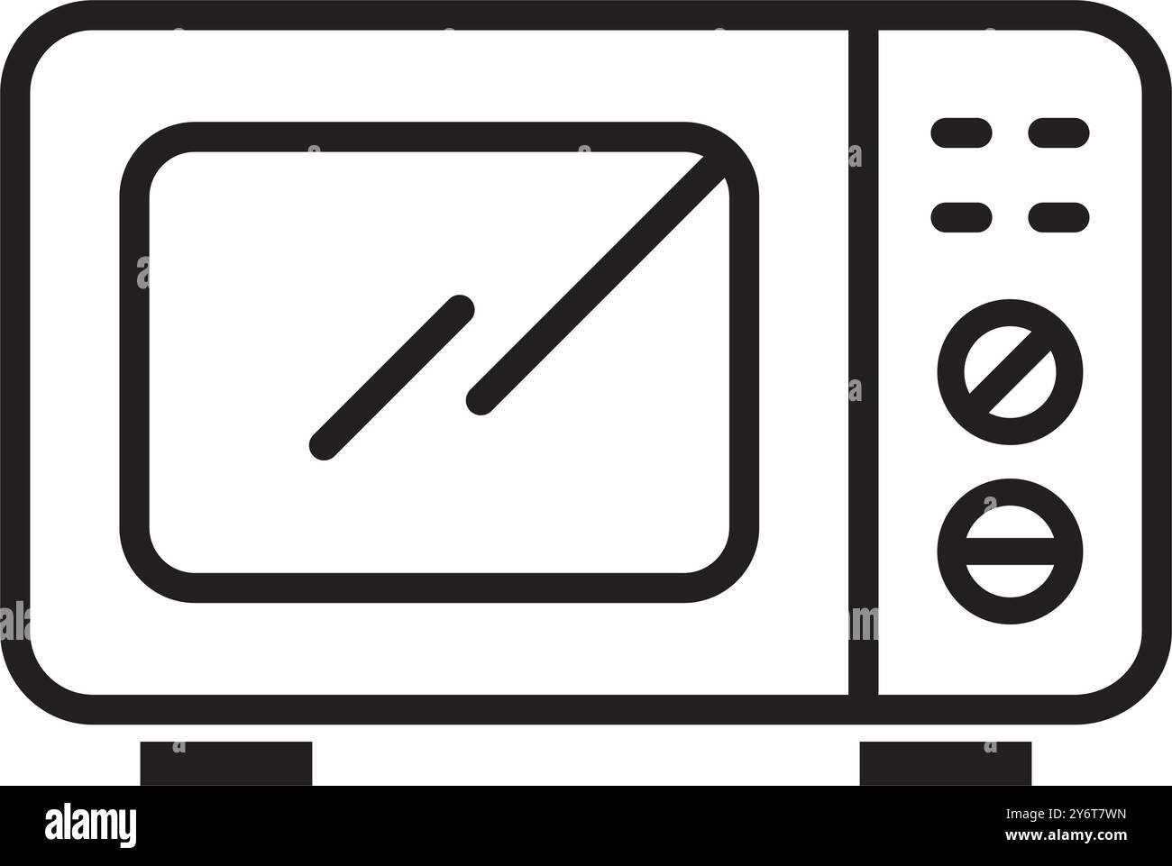 Microwave icon vector illustration logo design Stock Vector Image & Art ...