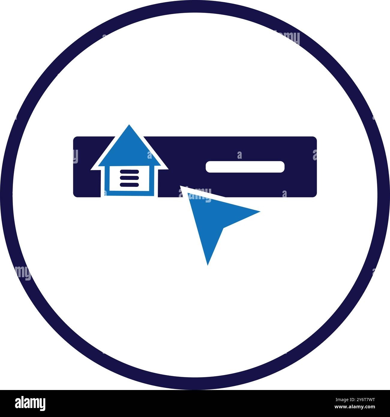 Web Menu Click Menu Nav Bar Menu Scrolling Icon Stock Vector Image And Art Alamy