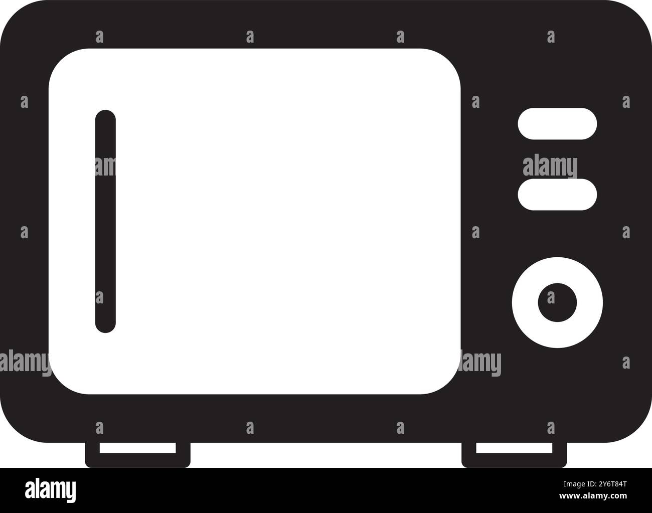 Microwave icon vector illustration logo design Stock Vector Image & Art ...