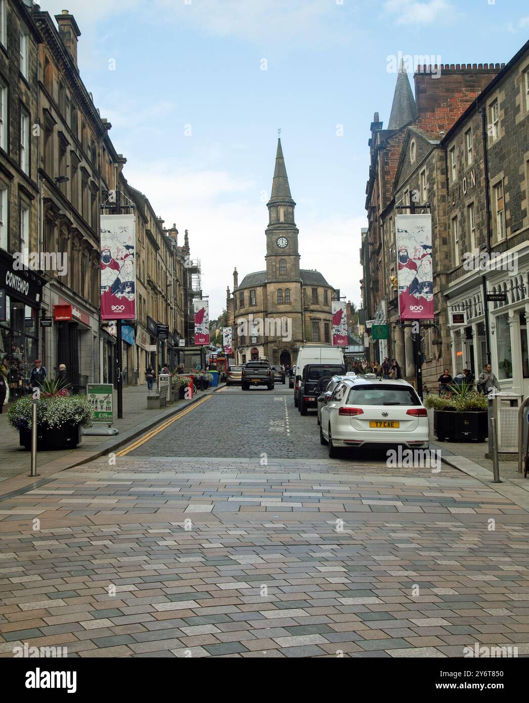 Stirling, Stirlingshire, Scotland, September 15th 2024, people in the ...
