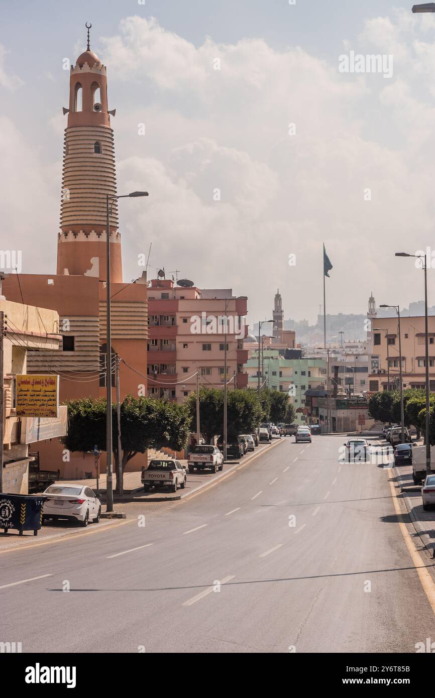 ABHA, SAUDI ARABIA - NOVEMBER 19, 2021: Grand Mosque Al-Mosalah in Abha ...