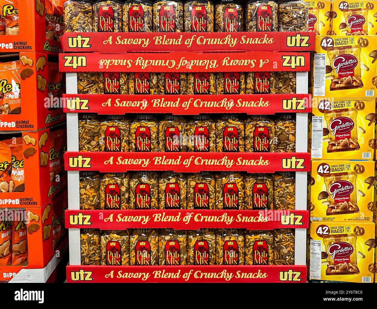 Utz Pub Mix in a Sam's Club Wholesale store Stock Photo - Alamy