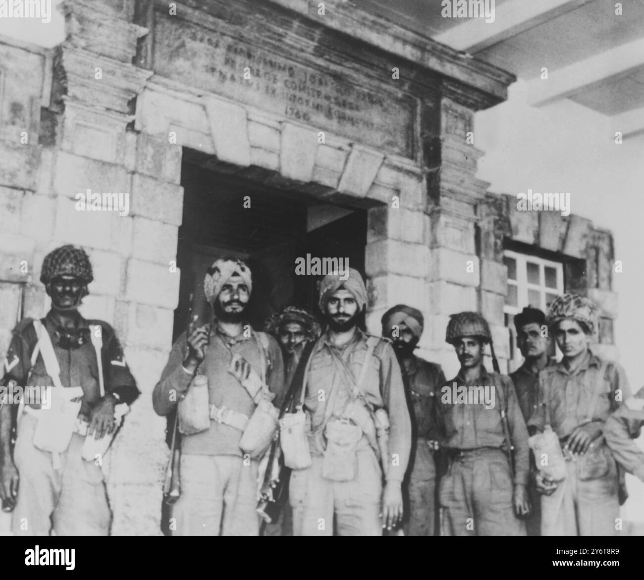 GOA SOLDIERS FIGHT PORTUGUESE 20 DECEMBER 1961 Stock Photo - Alamy