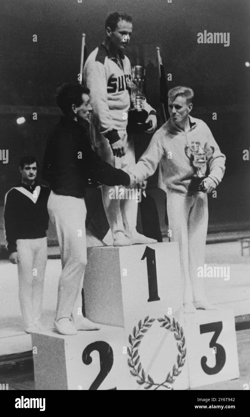 SAKARI OKKONEN AT INTERNATIONAL GYMNASTIC FESTIVAL IN MADRID 19 ...