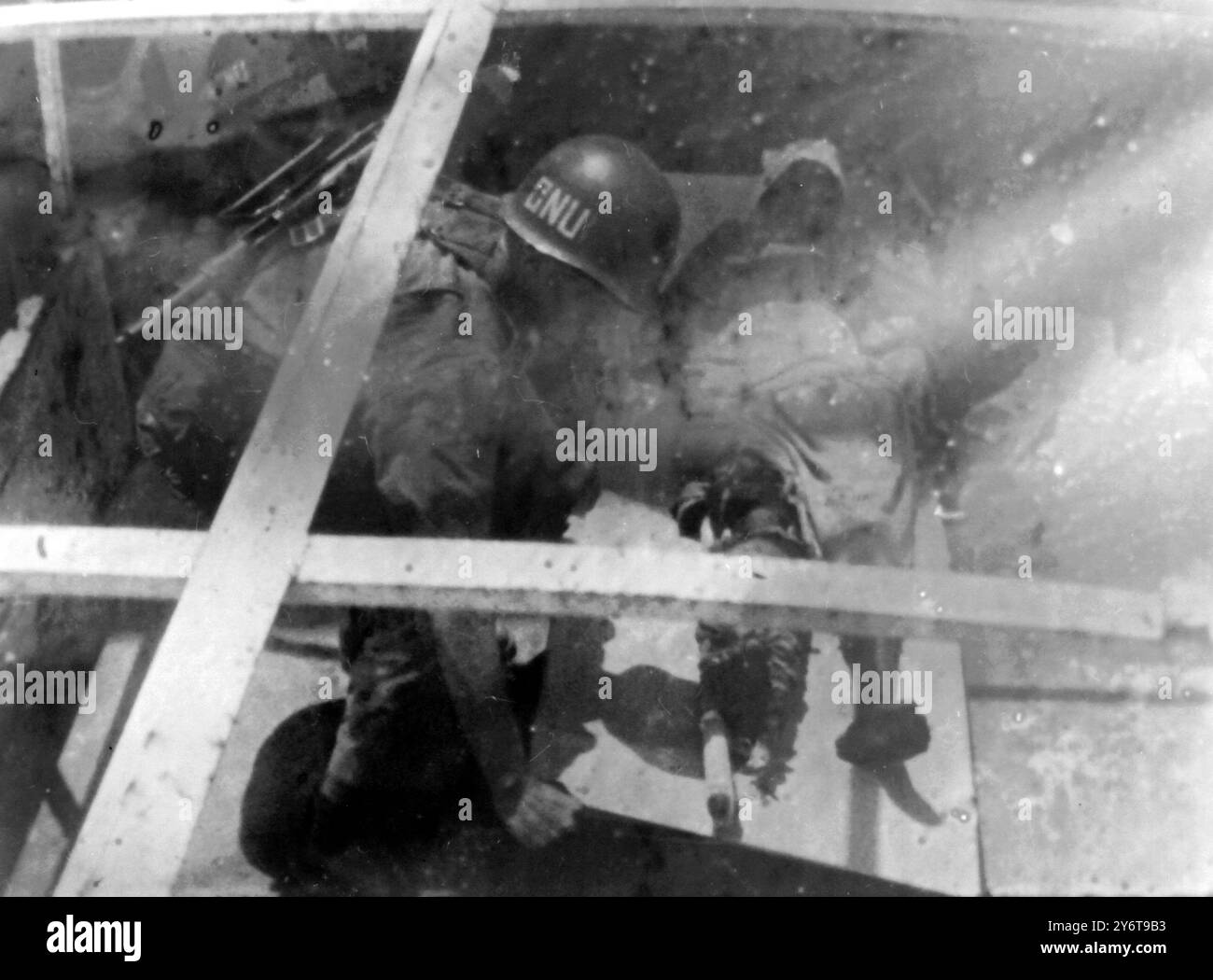UN SWEDISH TROOPS SOLDIERS IN ELISABETHVILLE 17 DECEMBER 1961 Stock ...