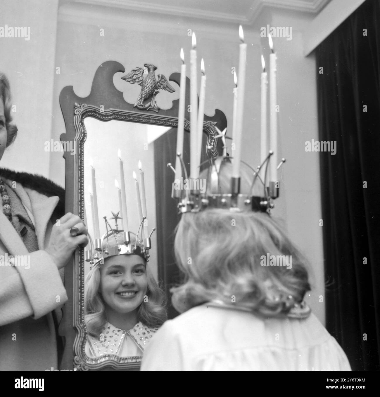 CHRISTMAS MI GUN WADSTEDT FROM SWEDEN 15 DECEMBER 1961 Stock Photo - Alamy
