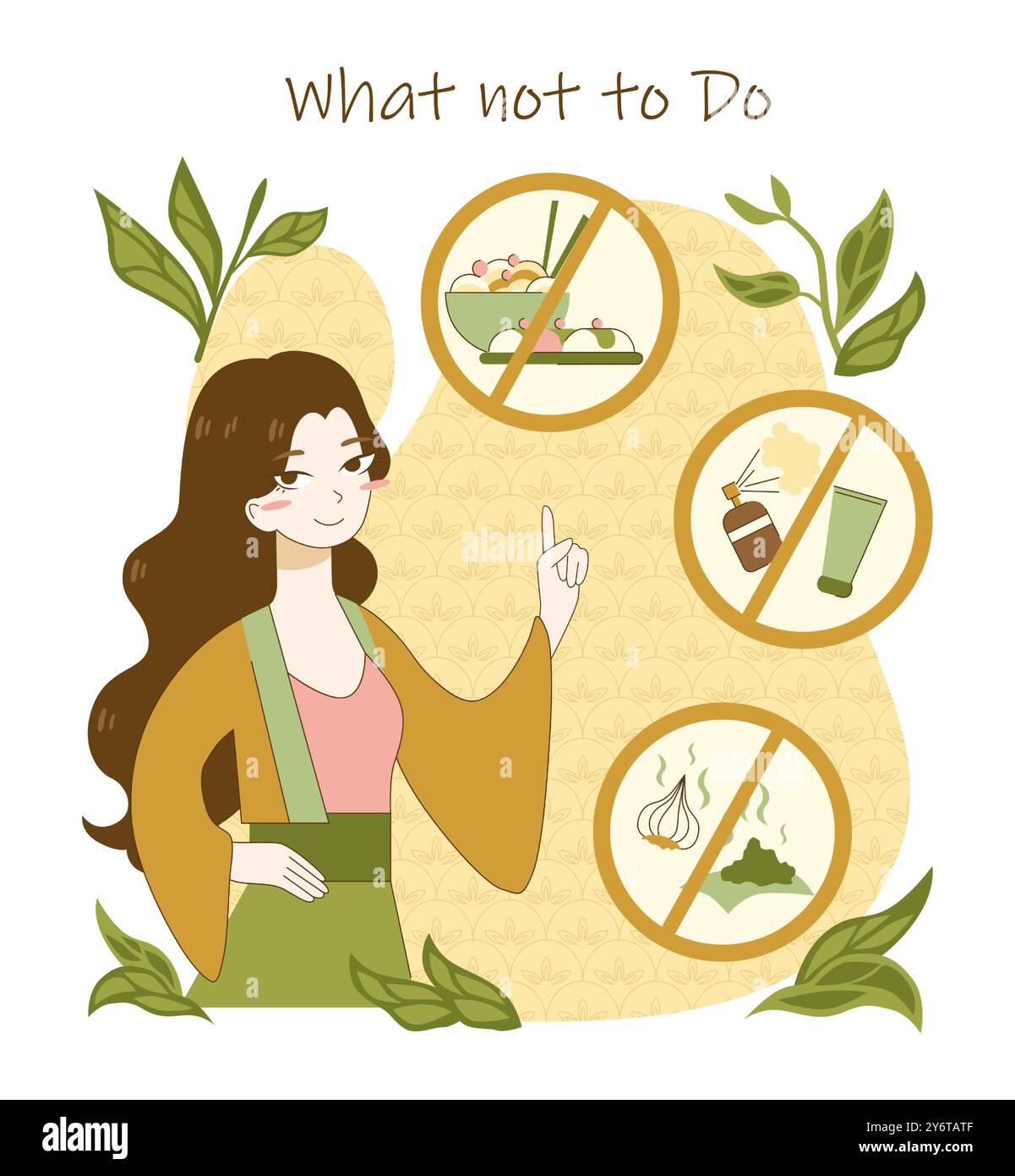 Tea ceremony rules and process. Japanese or chinese female character in ...