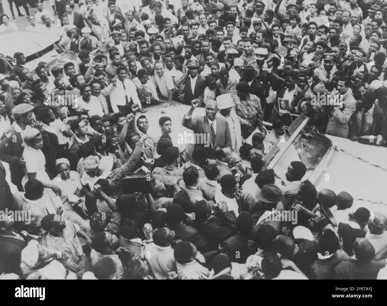 ALBERT LUTHULI - ZULU NOBEL PEACE PRIZE WINNER 7 DECEMBER 1961 Stock ...