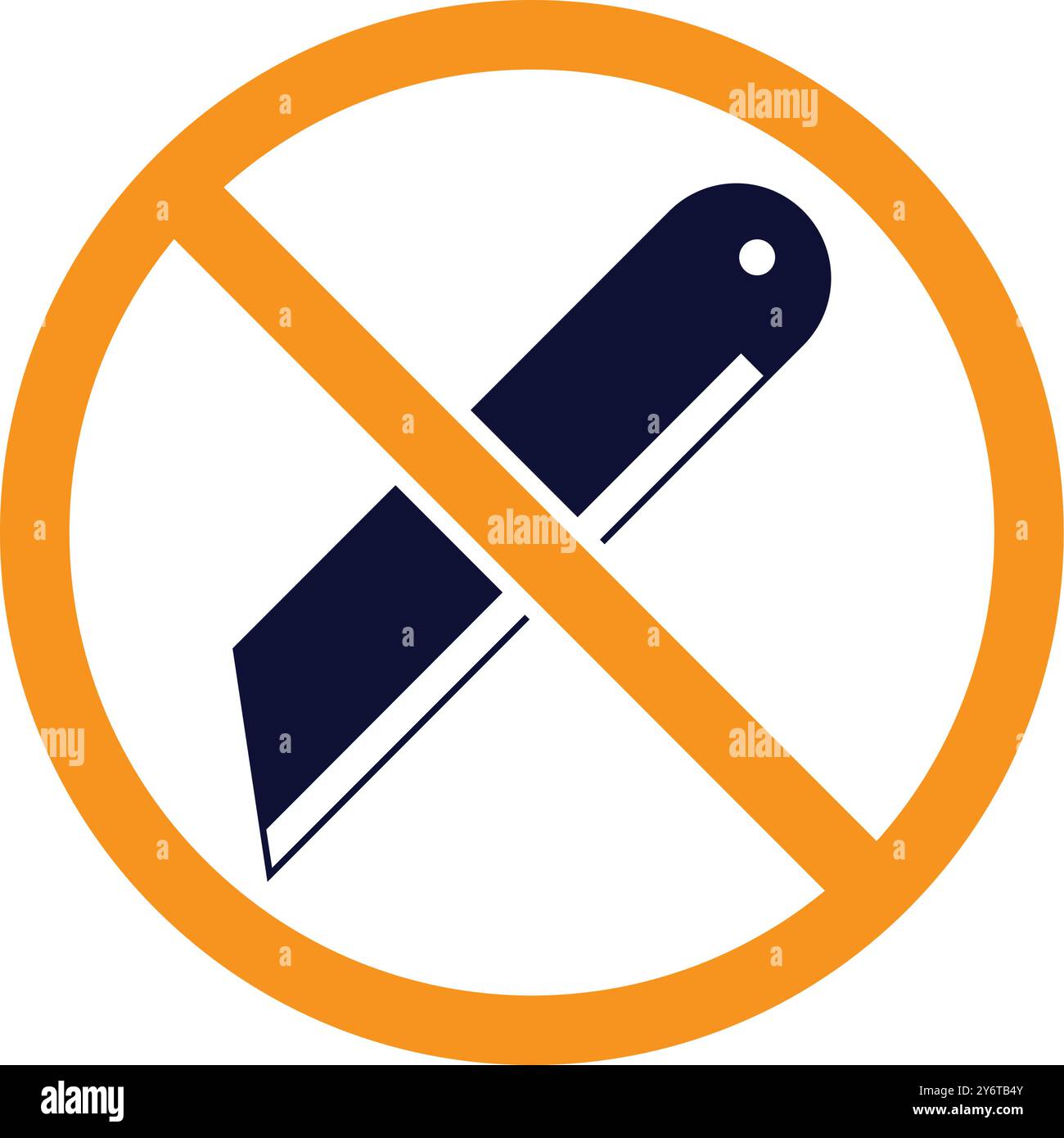 cutter, knife, don't use, not use, icon, don't use cutter icon Stock ...