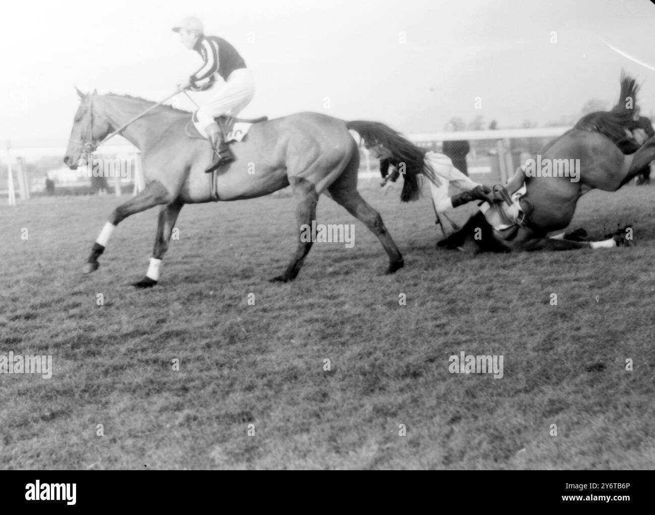 Last hurdle Black and White Stock Photos & Images - Alamy