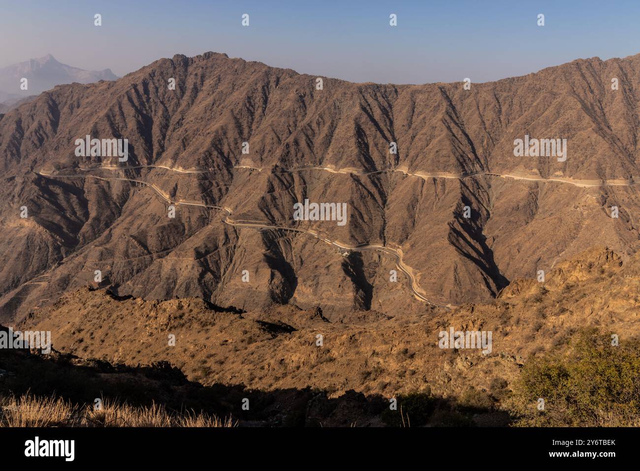 Valley highway in middle aerial hi-res stock photography and images - Alamy