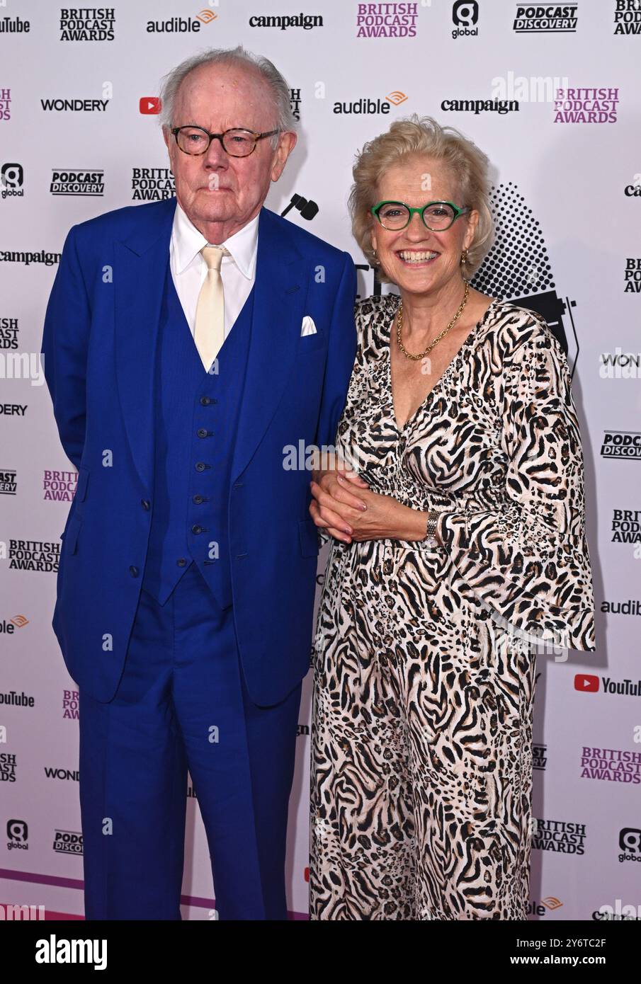 London, UK. September 26th, 2024. Michael Whitehall and Hilary ...