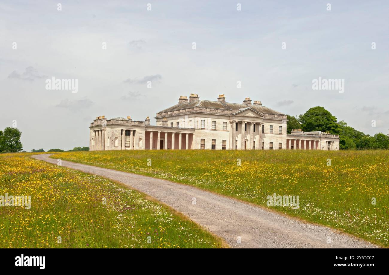 Northern Ireland, County Fermanagh, Castle Coole, circa 18C Stock Photo ...