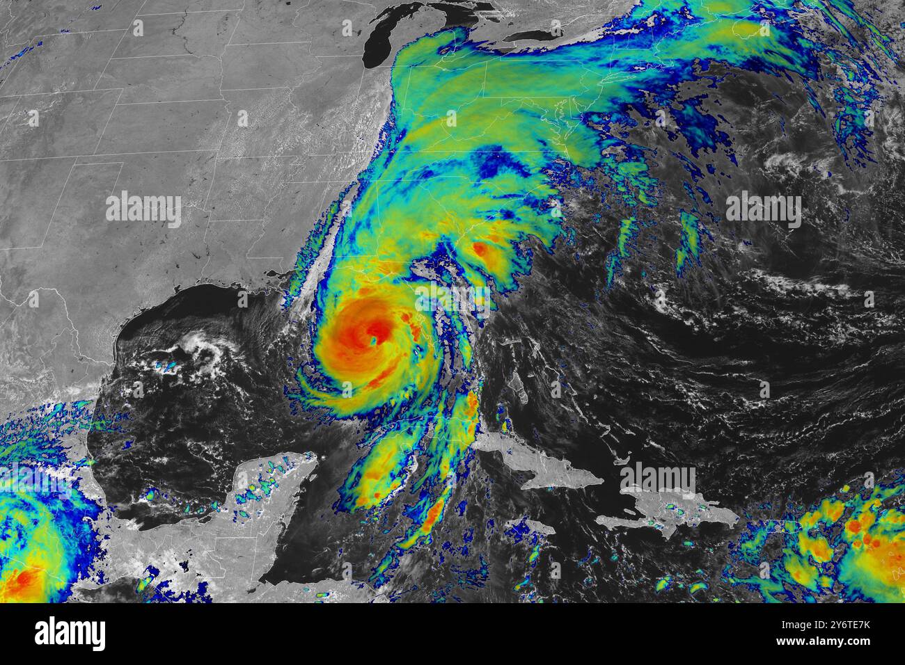 Washington, United States. 26th Sep, 2024. Hurricane Helene, pictured ...
