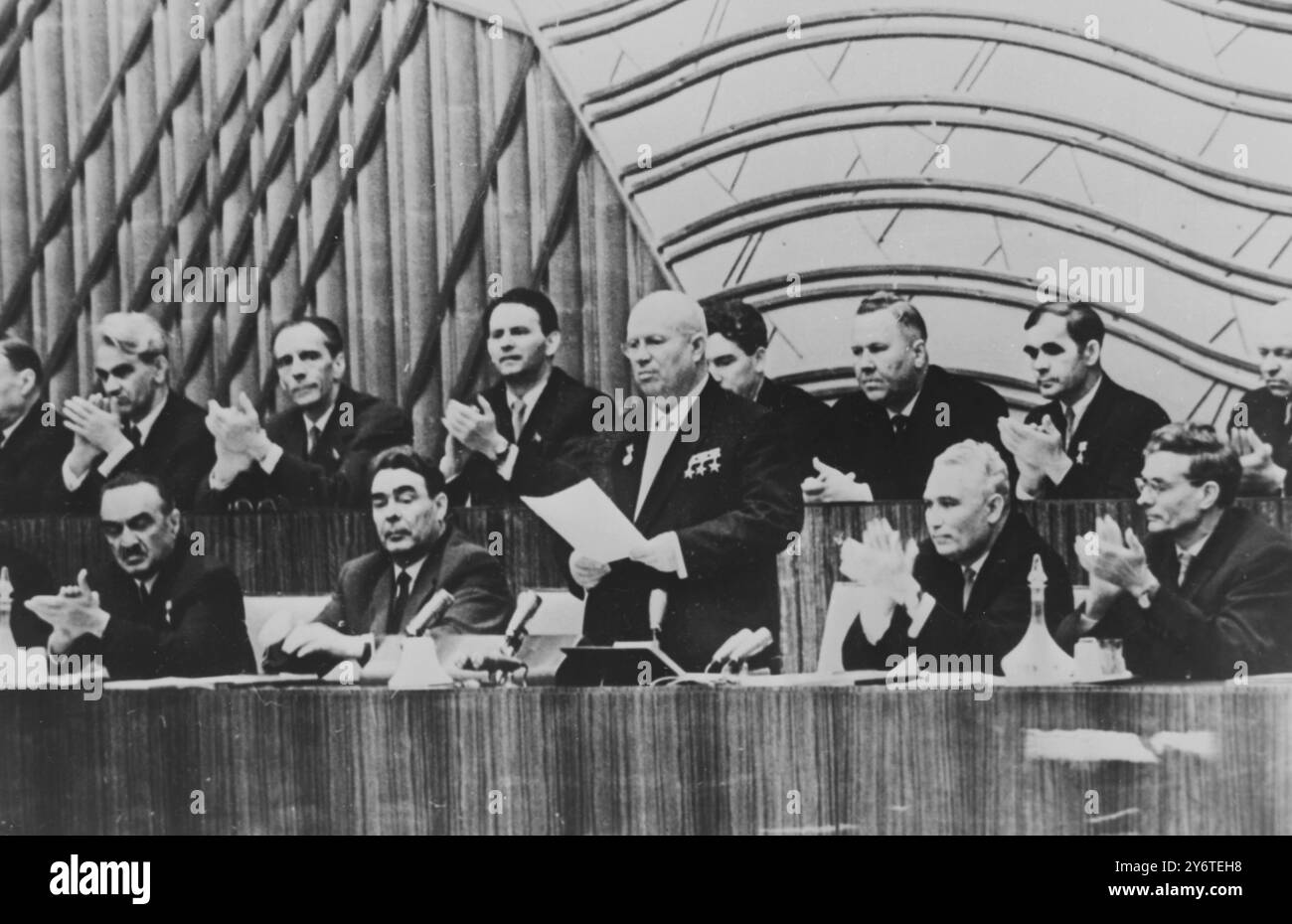 Khruschev speech hi-res stock photography and images - Alamy