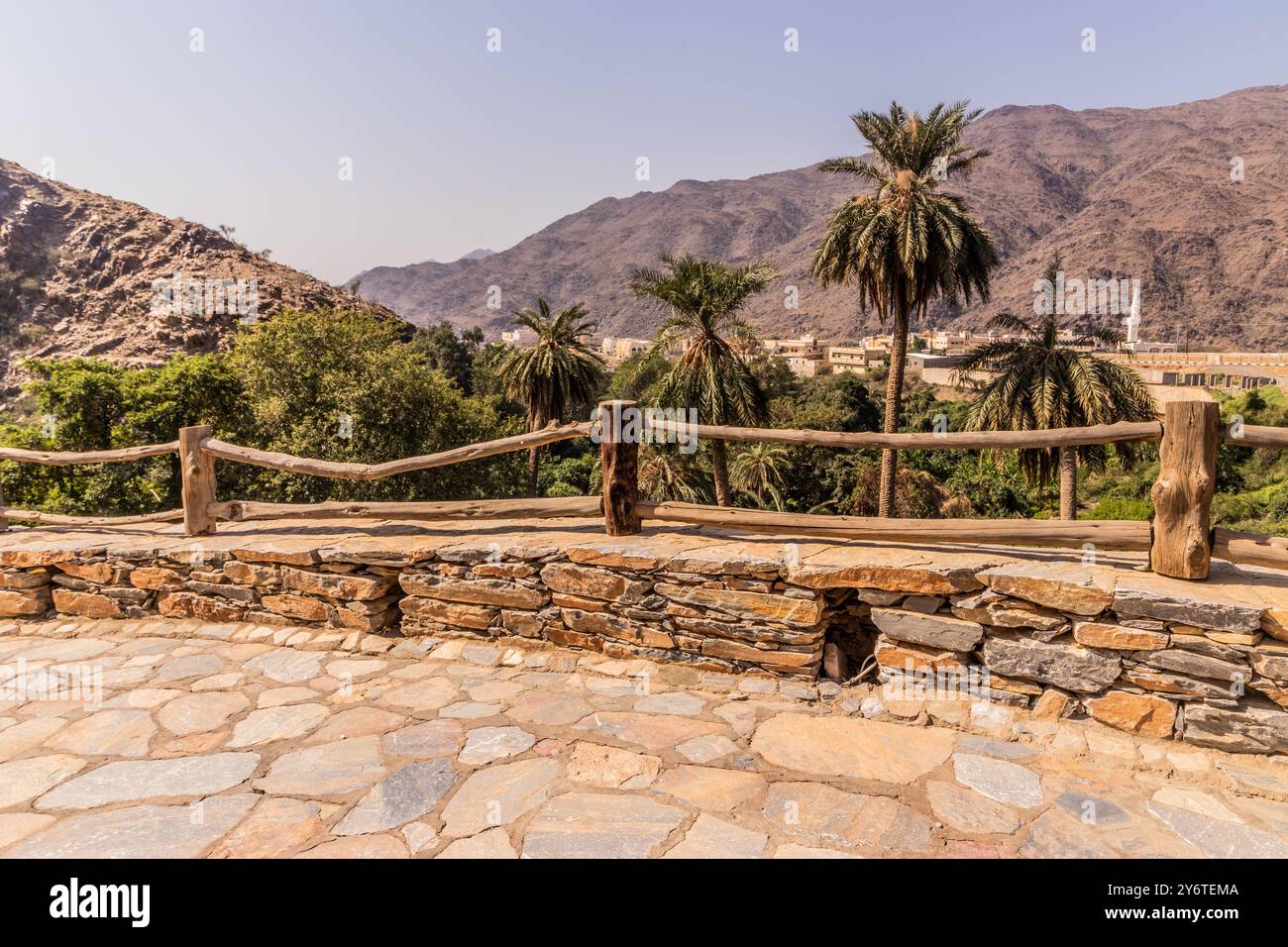 Landscape of Thee Ain ( Dhi Ayn) village, Saudi Arabia Stock Photo - Alamy