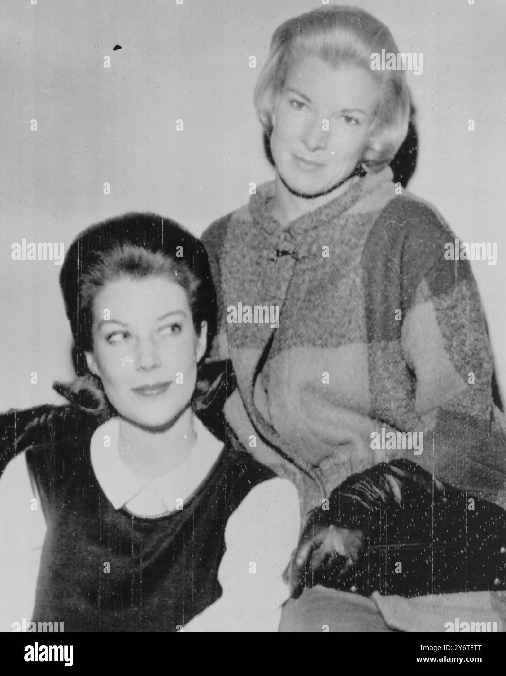 ACTRESS TERRY HUNTINGDON MISS USA 1959 WITH MURIEL GANZER IN LOS ...