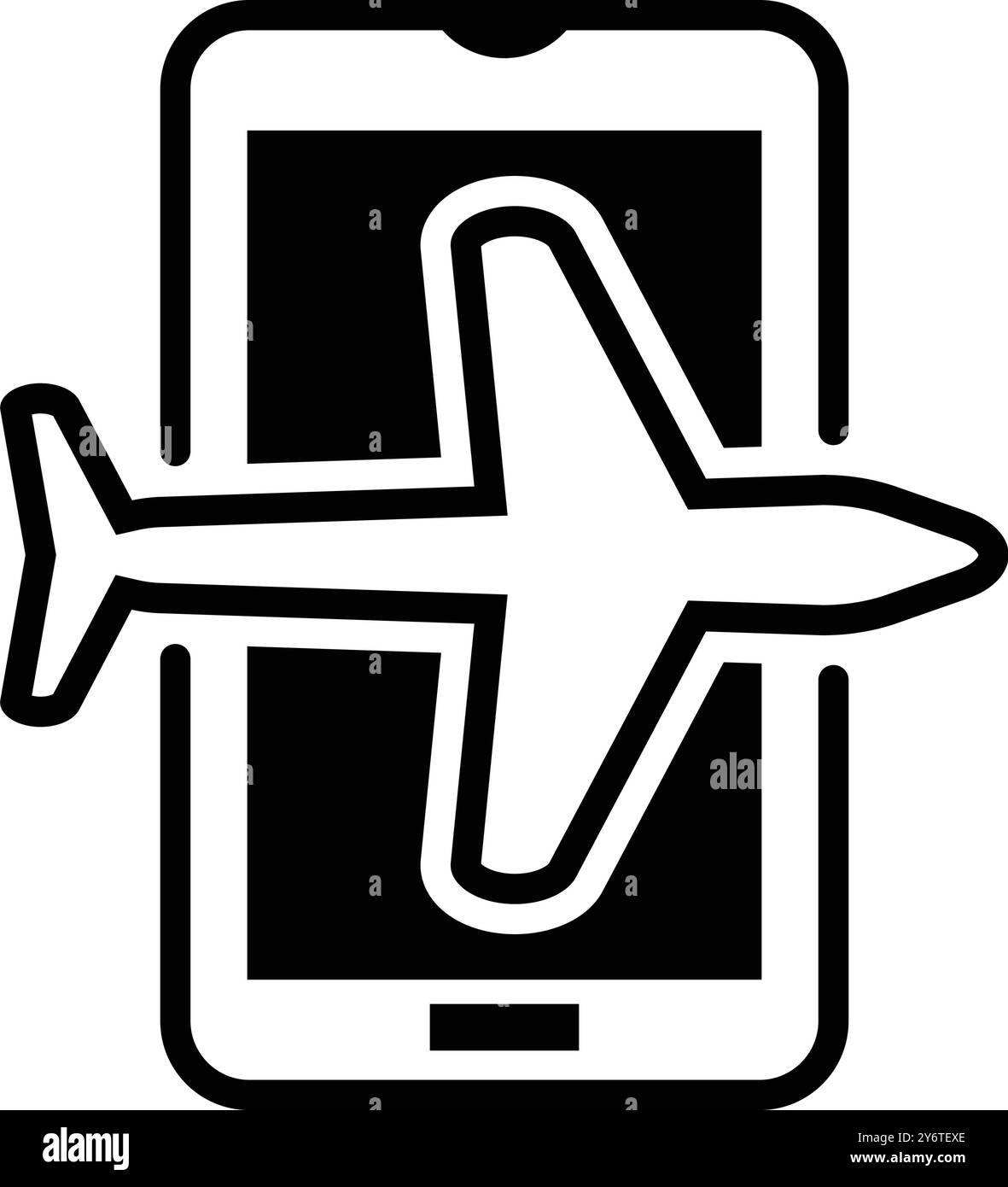 Plane phone passenger Cut Out Stock Images & Pictures - Alamy