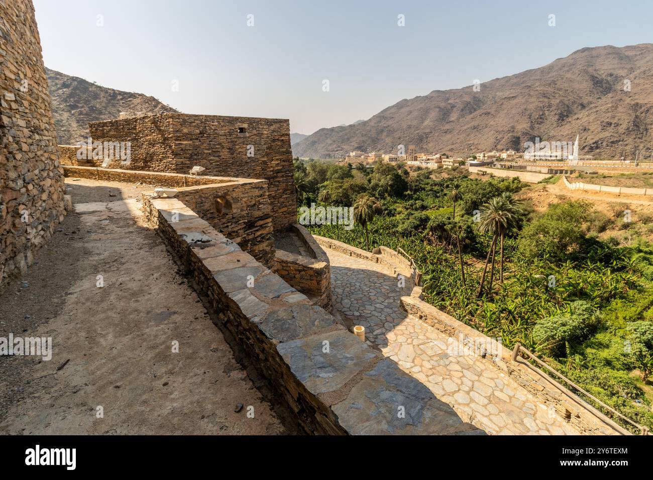 Ancient Thee Ain ( Dhi Ayn) village, Saudi Arabia Stock Photo - Alamy