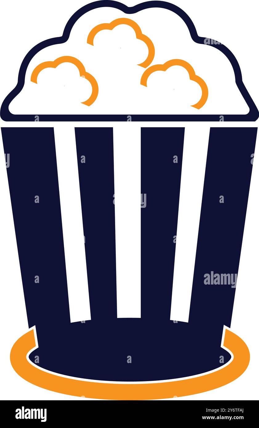 popcorn, bucket, snack, corn, popcorn icon Stock Vector Image & Art - Alamy