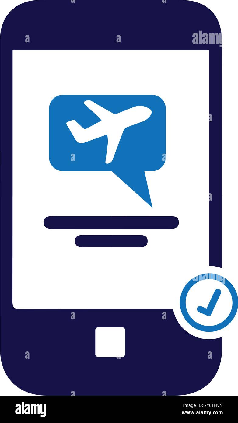 mobile, check, flight, check-in, online, mobile online flight check-in ...