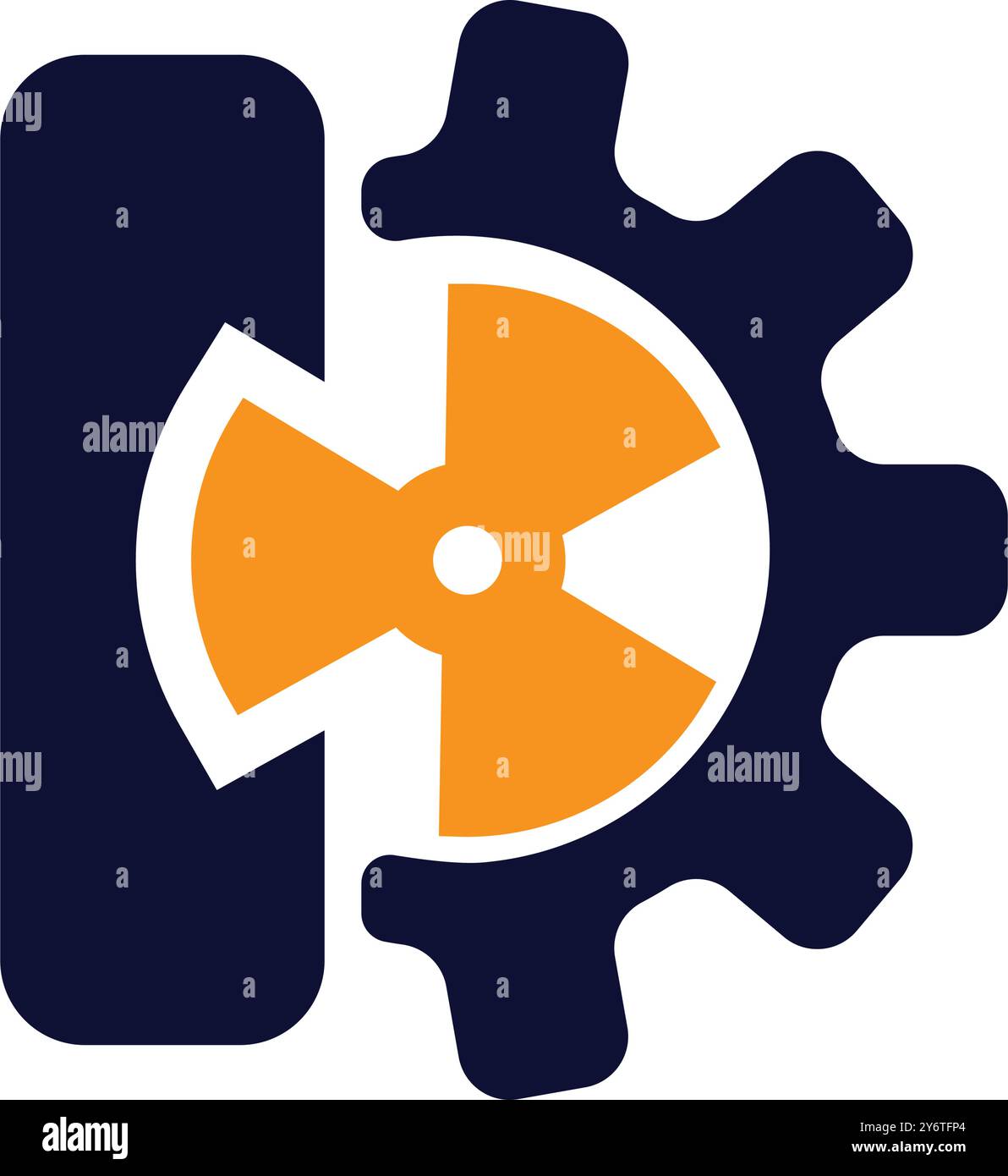 sign, fan sign, radiation radioactive sign icon Stock Vector Image ...