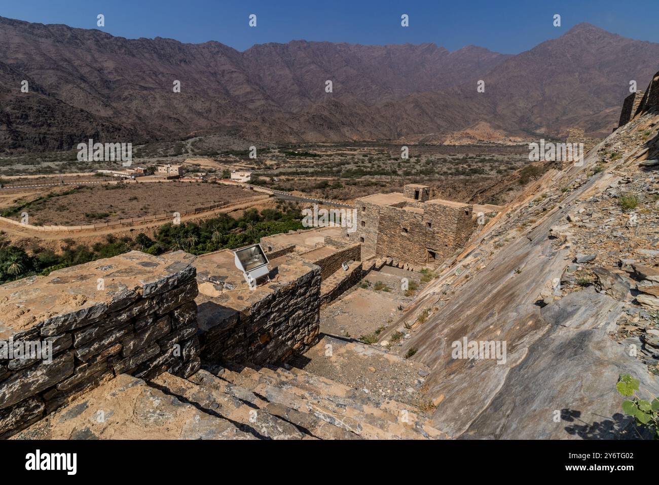 Ancient Thee Ain ( Dhi Ayn) village, Saudi Arabia Stock Photo - Alamy